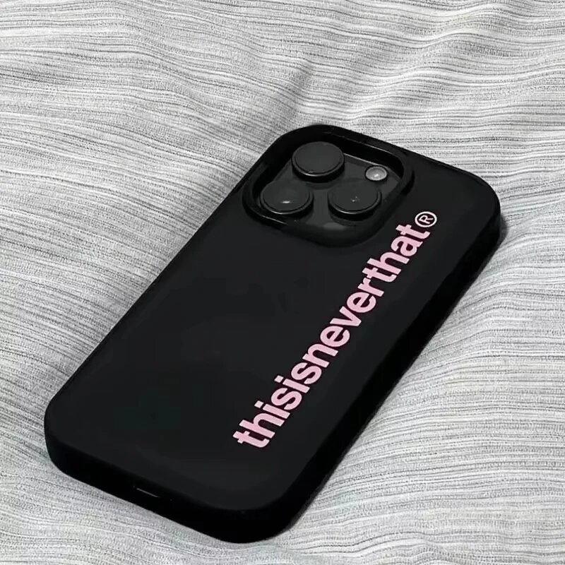 Чехол для iPhone 15 Pro Max, черный, thisisneverthat