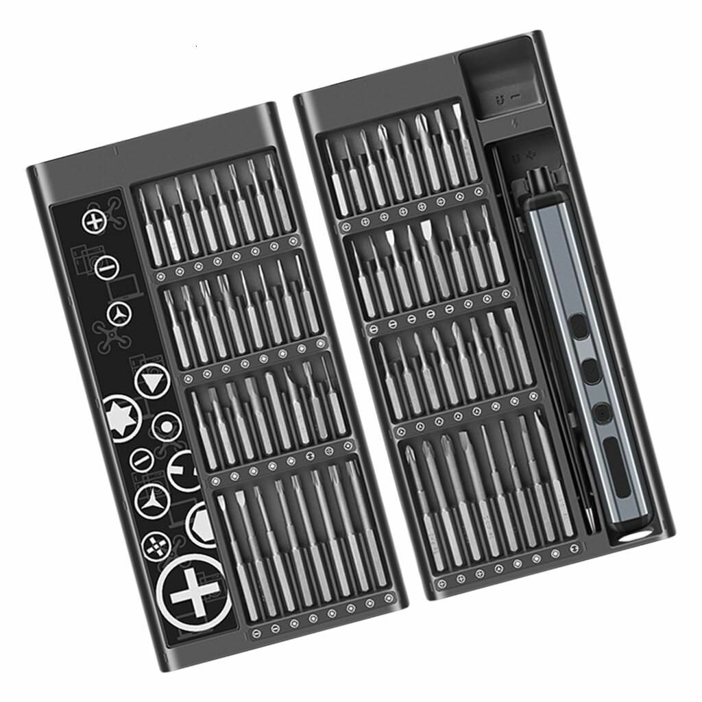 Мини-электроотвёртка 68 в 1