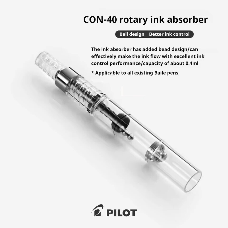 Перьевая ручка Pilot Kakuno Madoromi, перо EF, CON-40 конвертер
