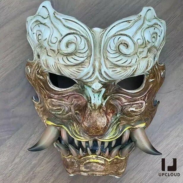 Карнавальная маска/ Hundred Opera Nuo Mask/UPCLOUD+Черный мир: Укун + Полимерный материал