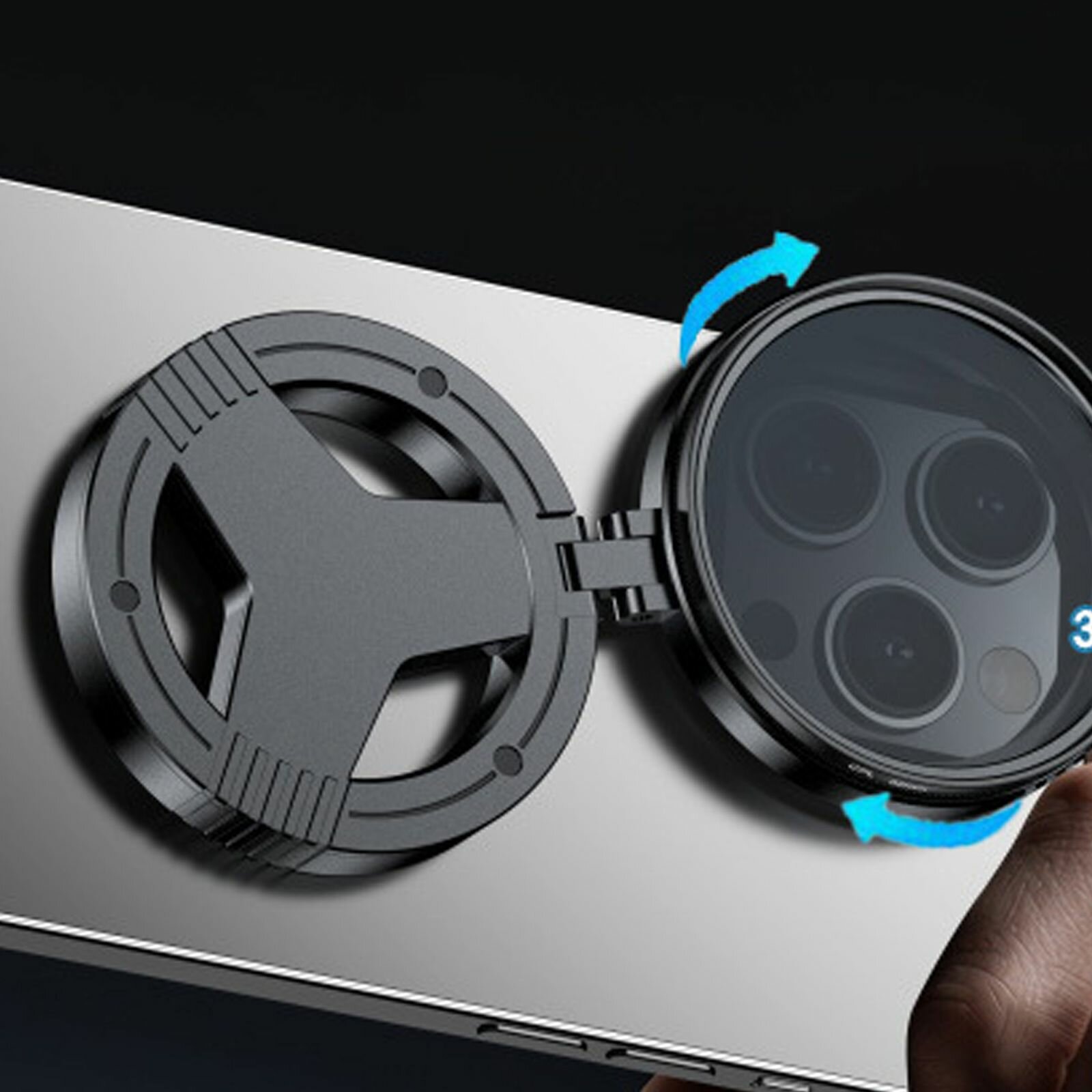 Объектив камеры телефона Поляризатор Фильтр