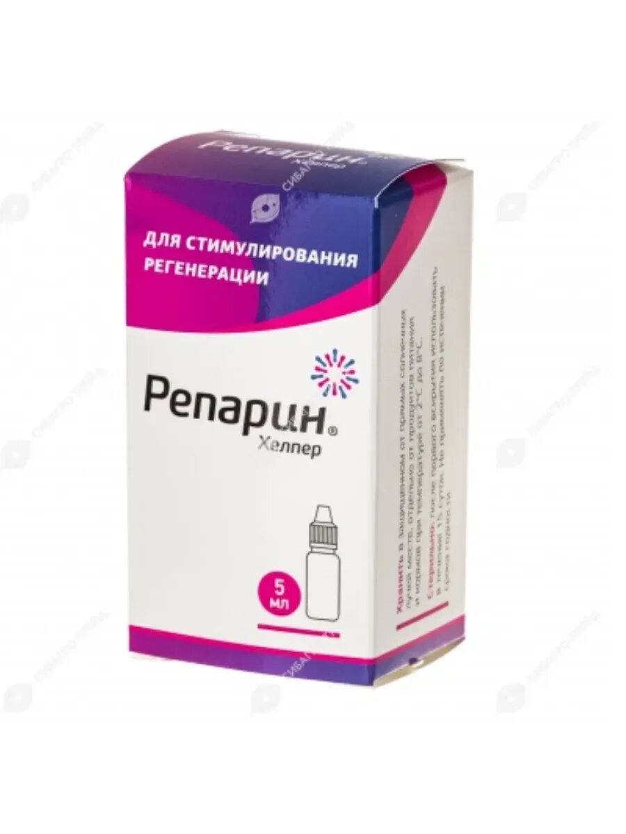 Репарин-хеллер глазные капли, 5 мл