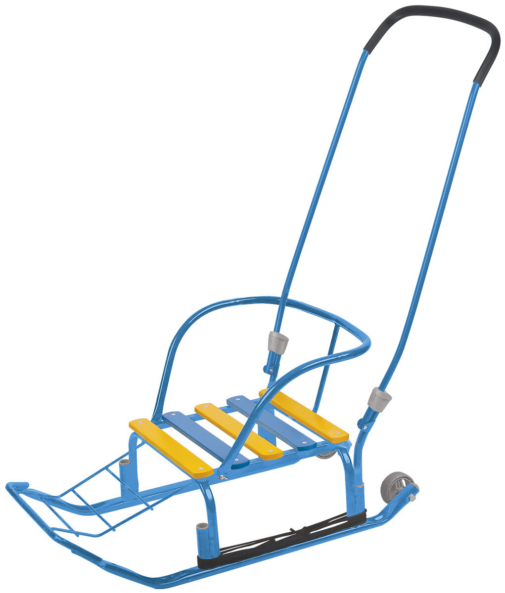 Санки Ника Тимка 3К+, голубой (Т3К+/Г)