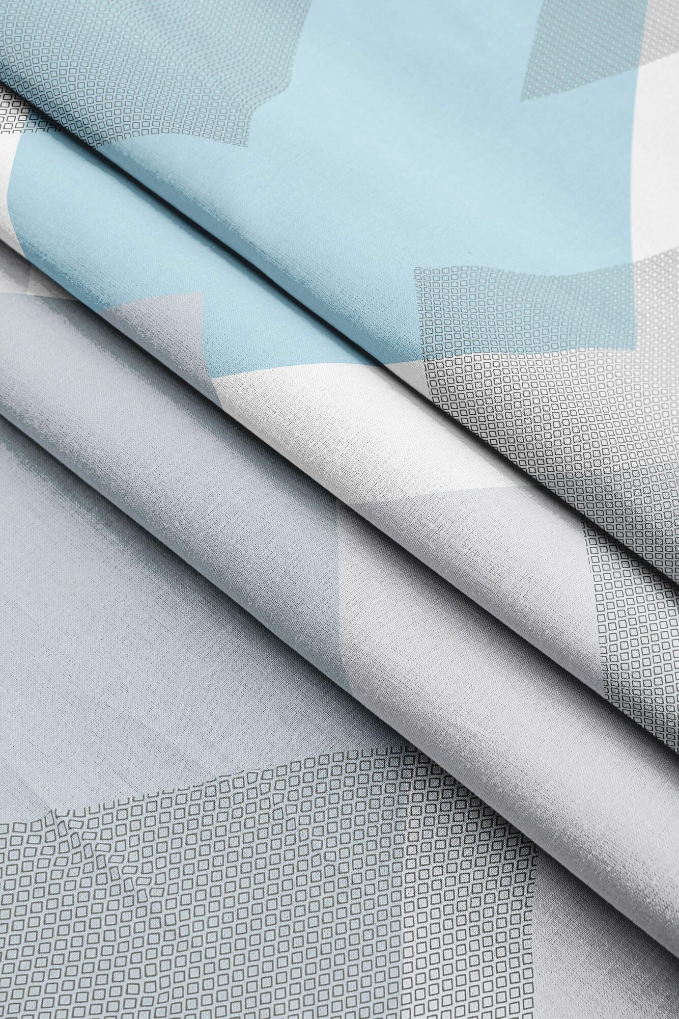 Ткань для шитья постельного белья, Бязь, Хлопок, цв. голубой, Длина 3.50 м, Ширина 220 см, Плотность 142 г/кв. м