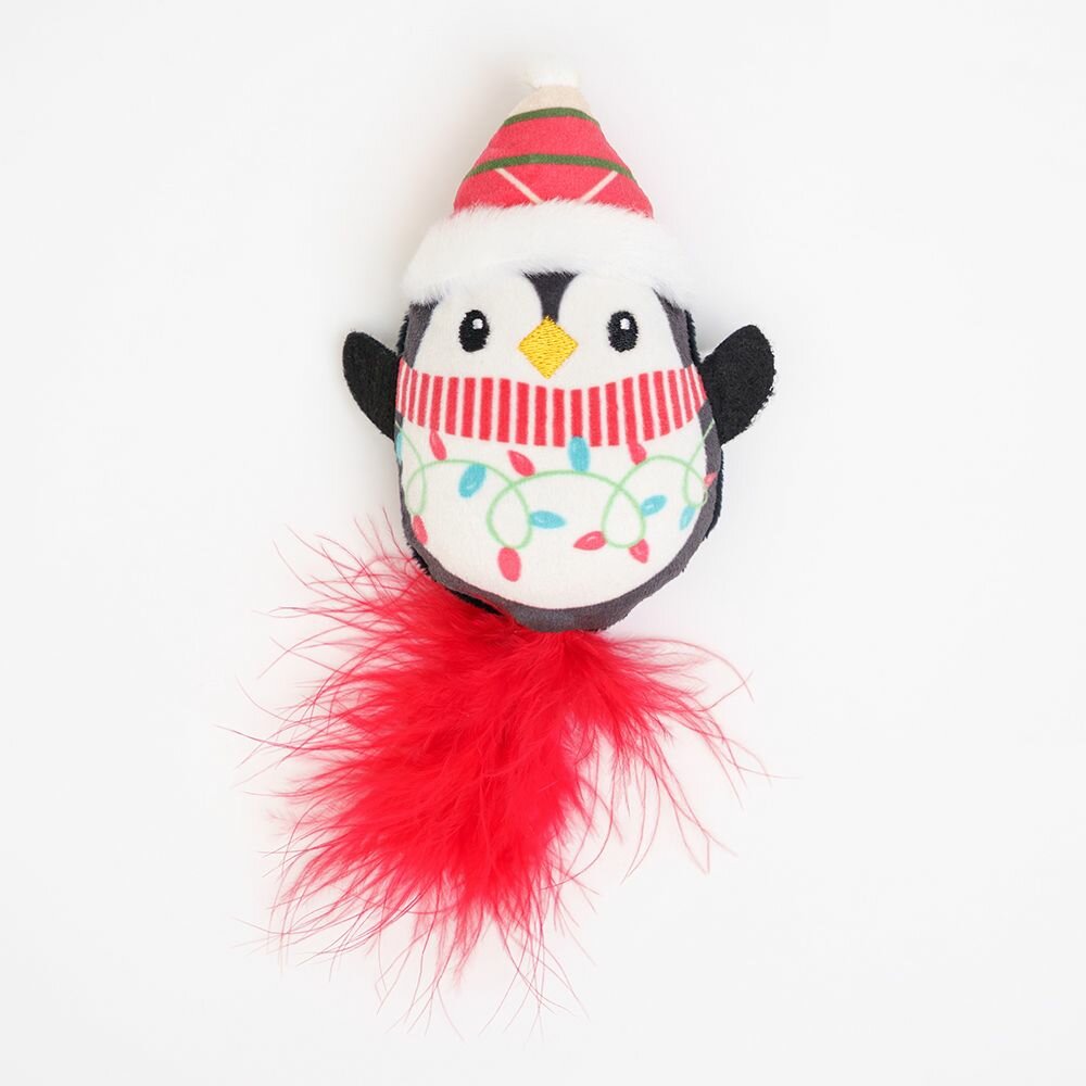 RURRI Игрушка для кошек Пингвин, 7х3х14 см