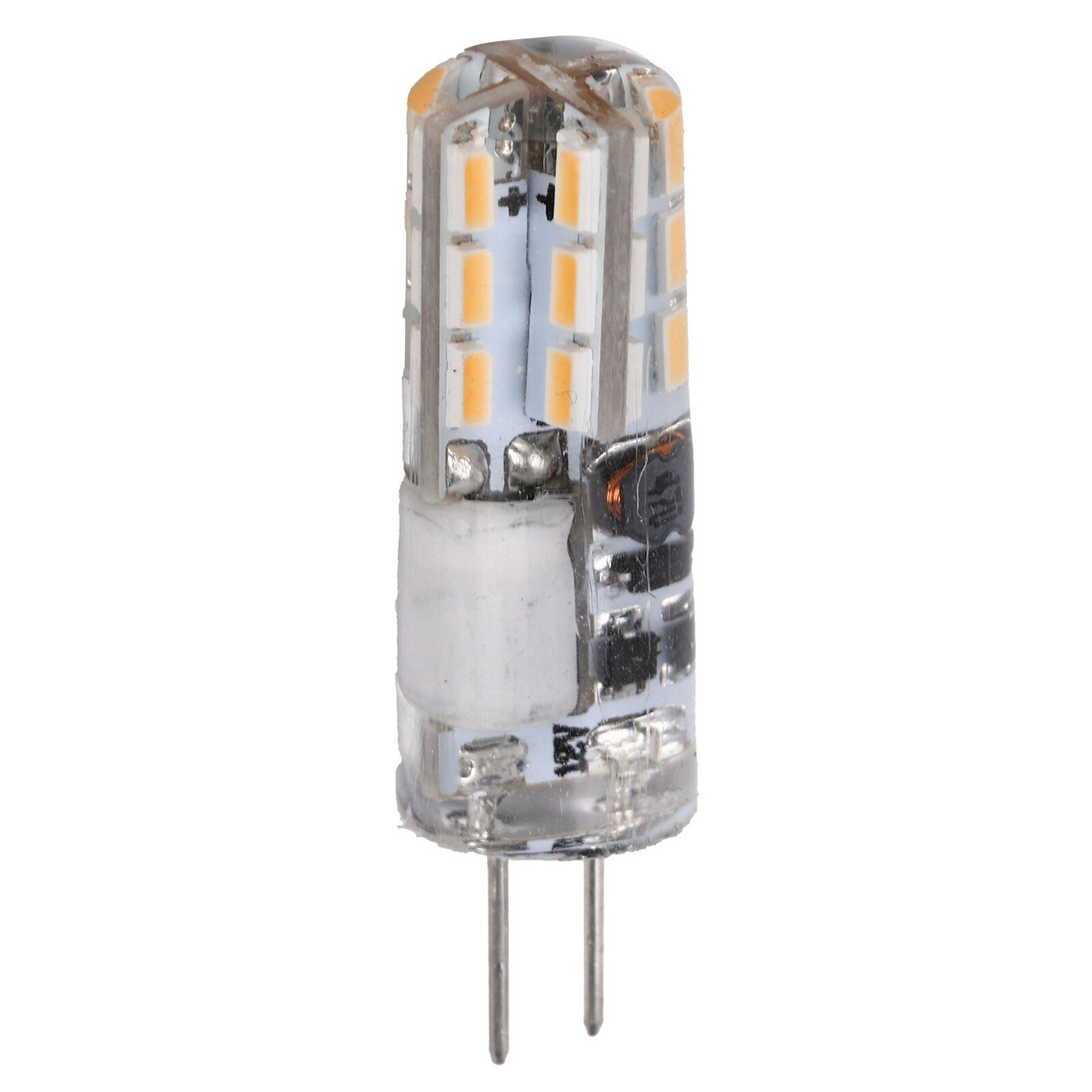 Лампа LED G4 24LED 2W 200LM не регулируемая для люстры AC DC 12V 6000-6500K
