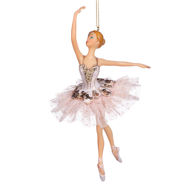 Елочная игрушка Балерина Лили - Danza di Toulouse 18 см, подвеска, Goodwill, TR22570-1
