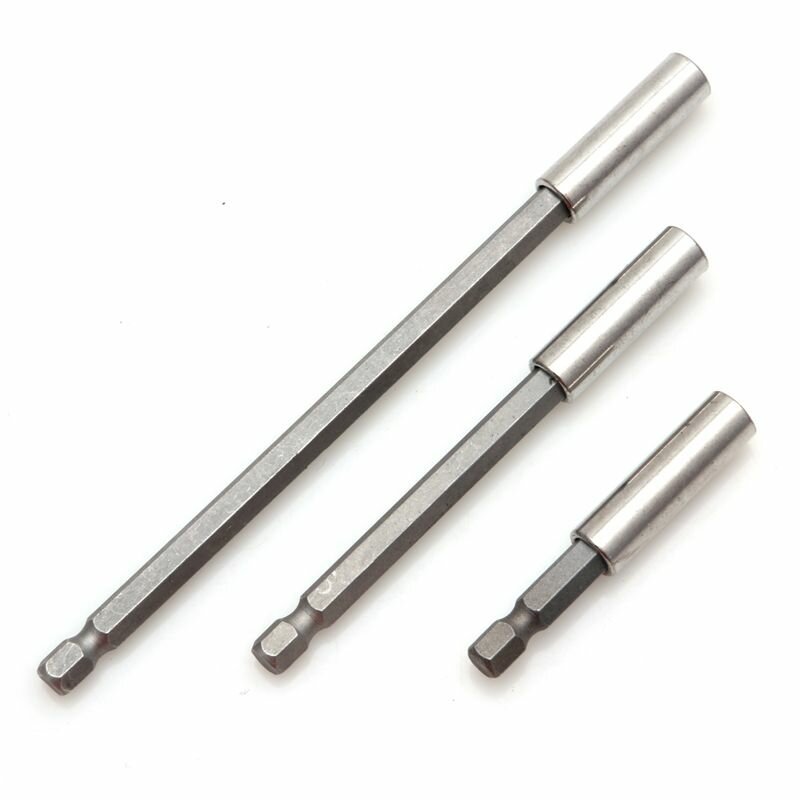 3шт магнитный держатель бит 1/4" с быстросъемом 60/100/150мм