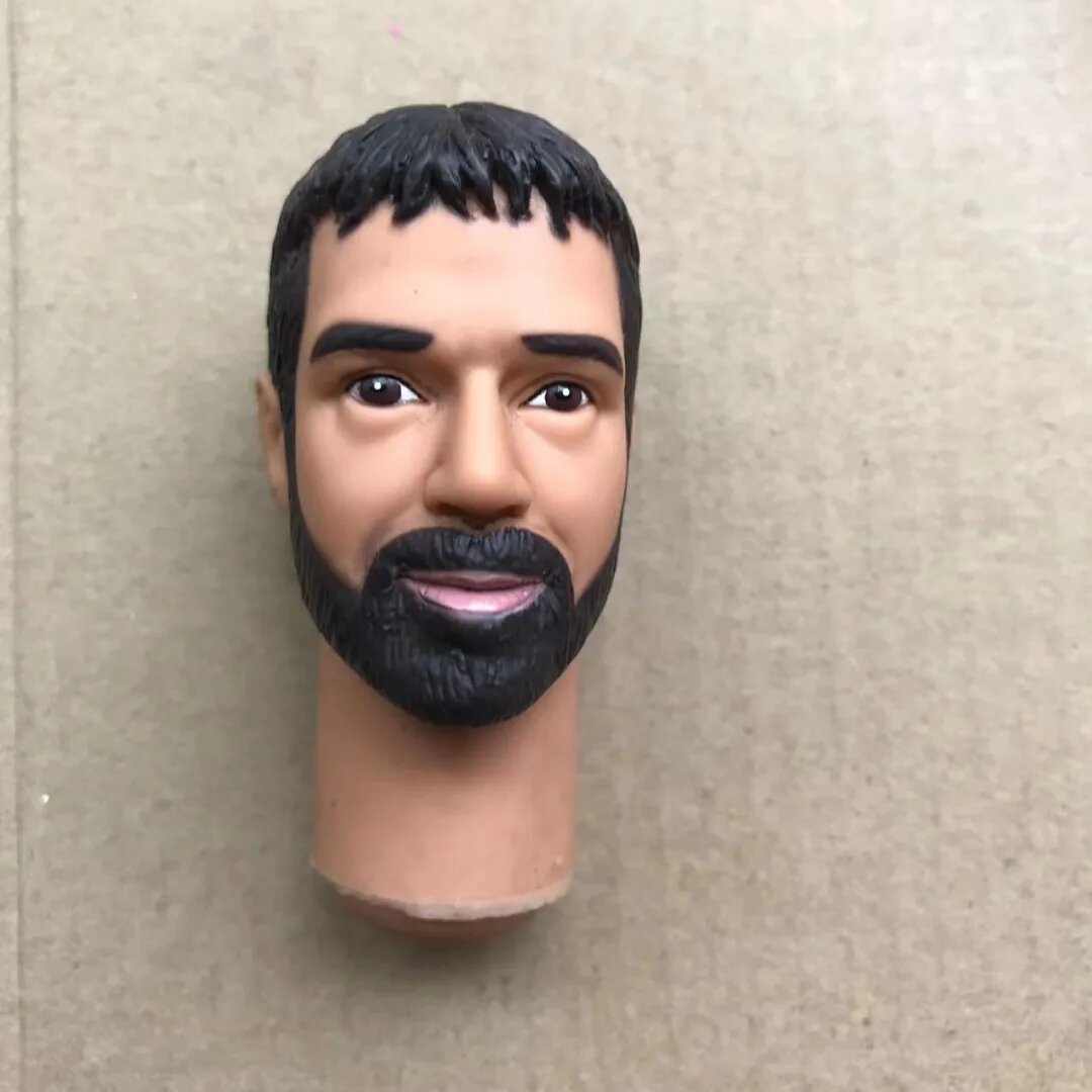 Кукольные головы ROUND YUAN, резиновые, мужчины, 14+ NO.17