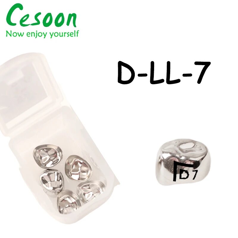 Детские молярные коронки Cesoon, LL-D7, 5 шт.