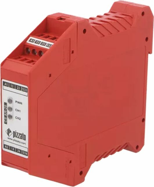Модуль PIZZATO CS AR-20V024 реле безопасности, 24ВAC, 24ВDC, Монтаж: DIN, 1шт
