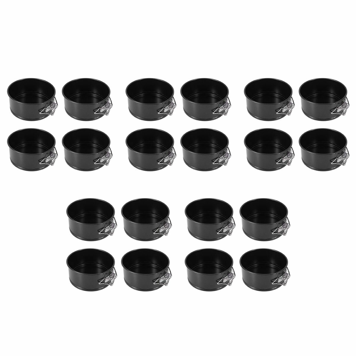 4-дюймовая мини-пружина, совместимая с набором сковородок - маленький чизкейк Nonick из 4 частей -kpa