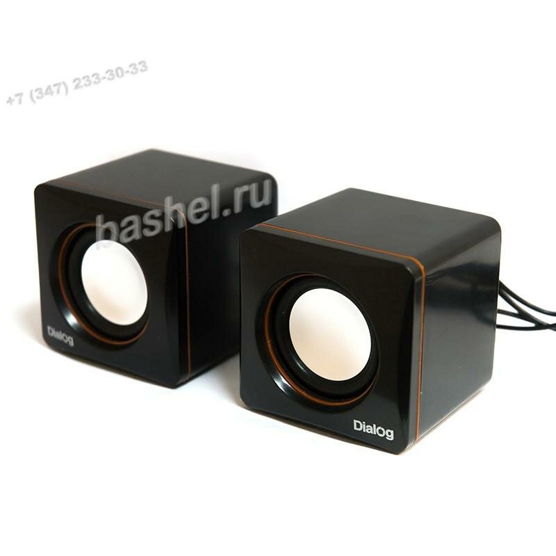 Колонки Dialog Colibri AC-04UP BLACK-RED, 2*6 Вт, чёрно-красные, питание от USB