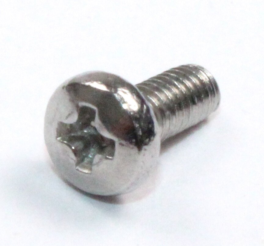 Винт М2,5х6 крест DIN 7985 А2