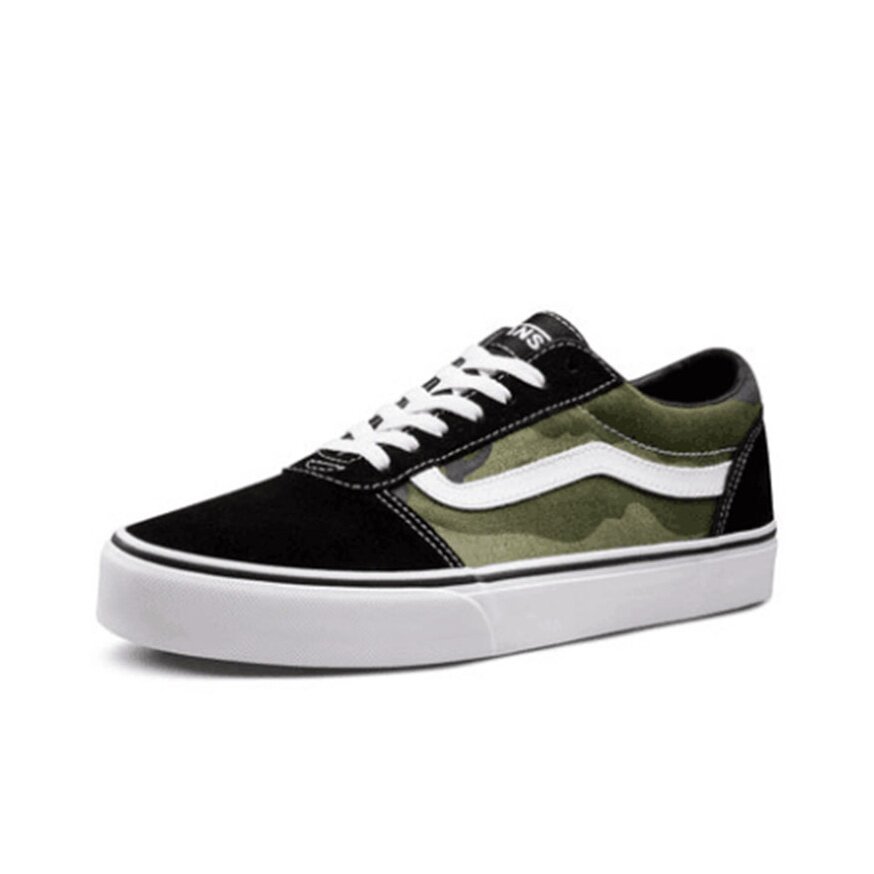 Кроссовки VANS Old Skool, размер EU 43 стопа (28CM), зеленый, — фото 1