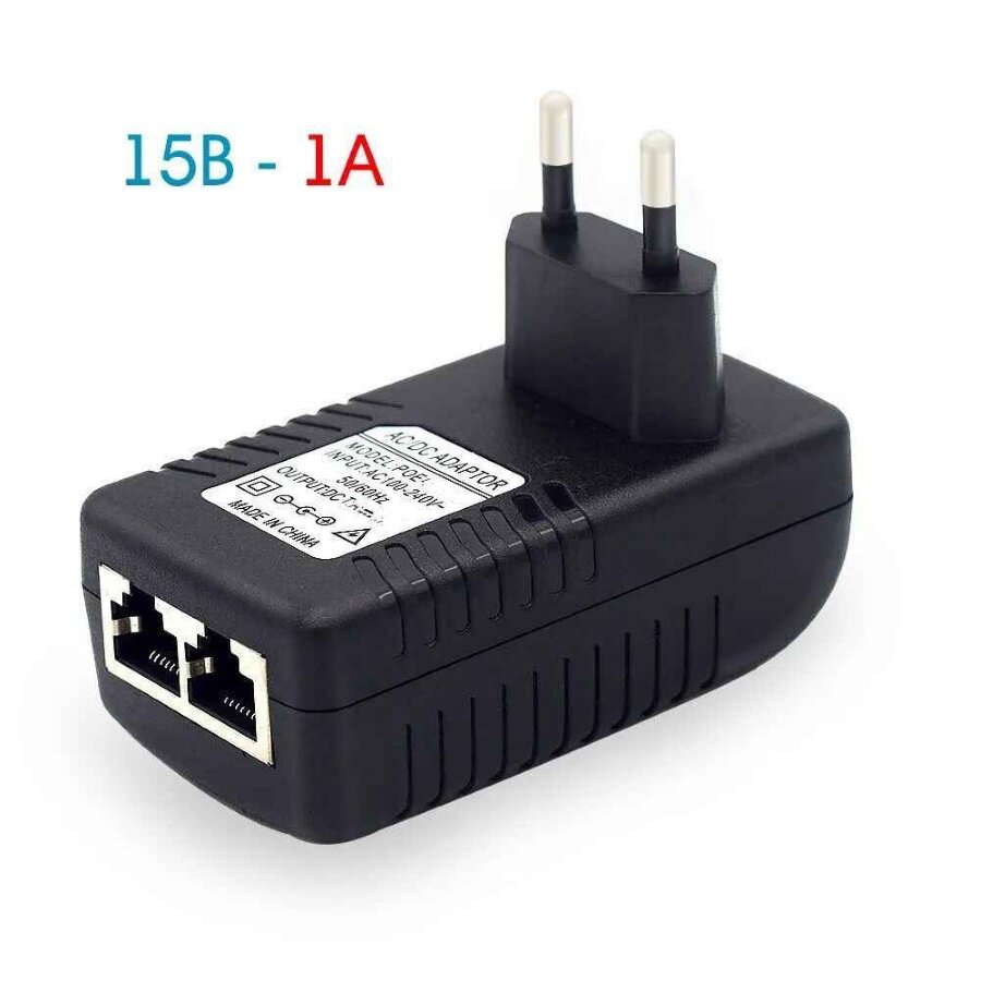 Блок питания OT-APB117 POE 15 V, 1000 мА