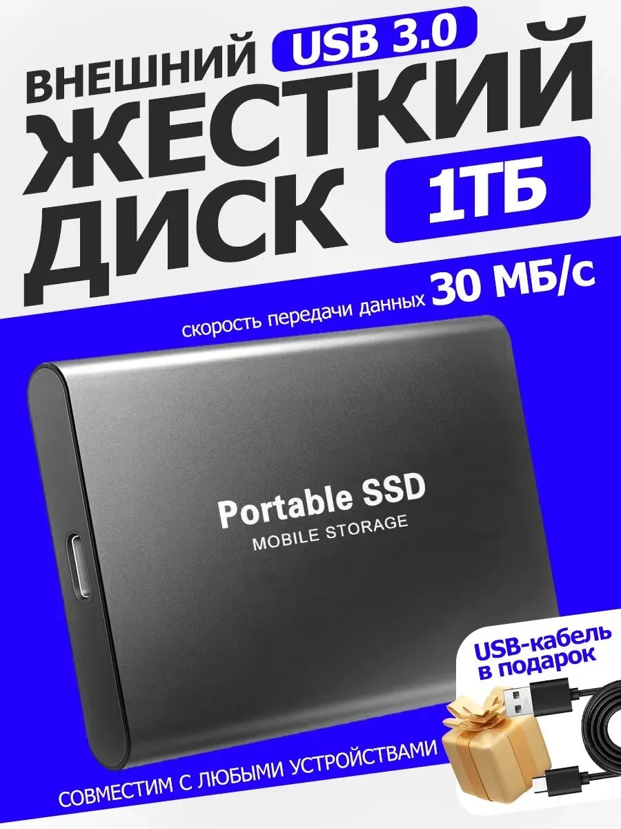 Внешний жесткий диск 1 тб ssd для ноутбука ссд
