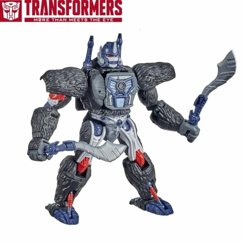 Трансформеры игрушки WFC-K8 Optimus Primal Voyager Class Transformers Generations War for Cybertron Kingdom Chapter