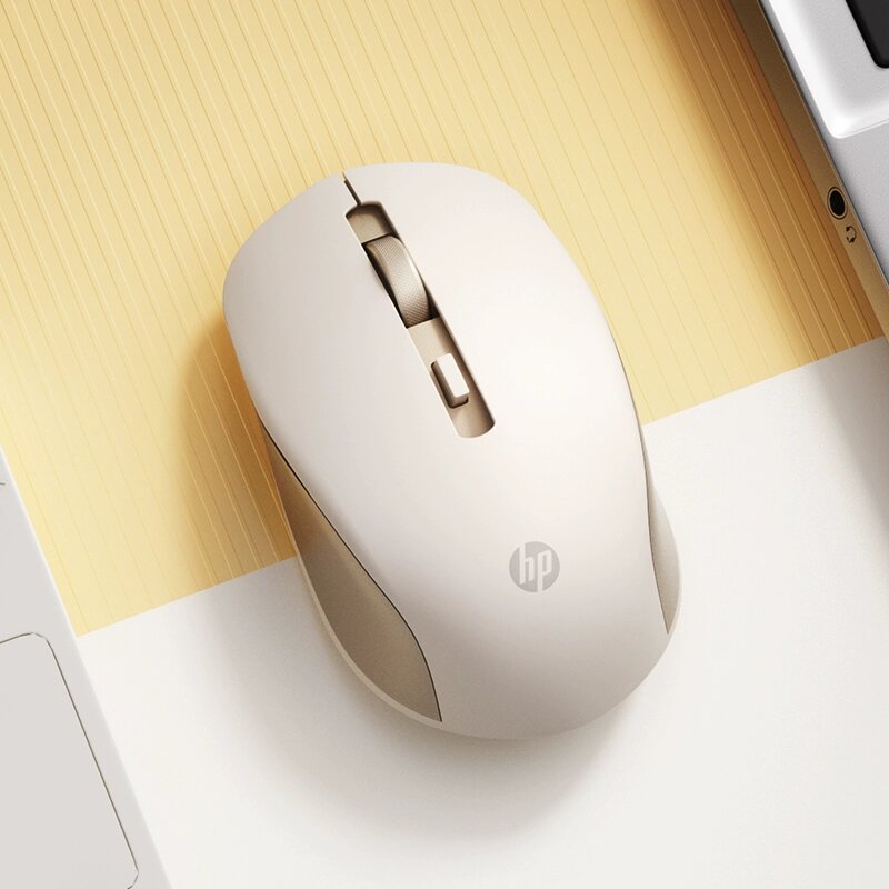 Беспроводная мышь HP для женщин Классический стиль, батарейный режим, шампань