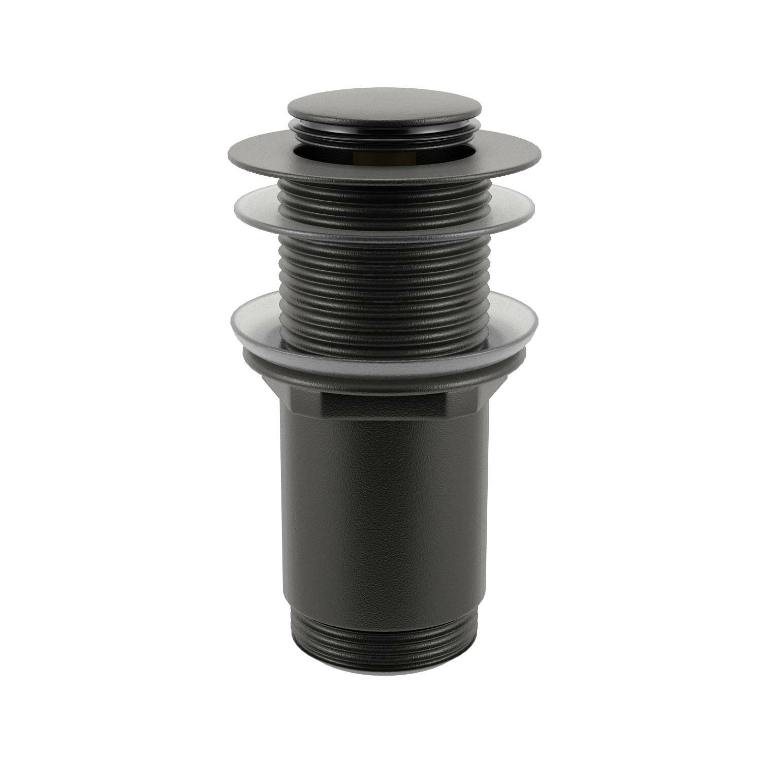 Донный клапан Wellsee Drainage System 182135000 click-clack цвет Черный матовый