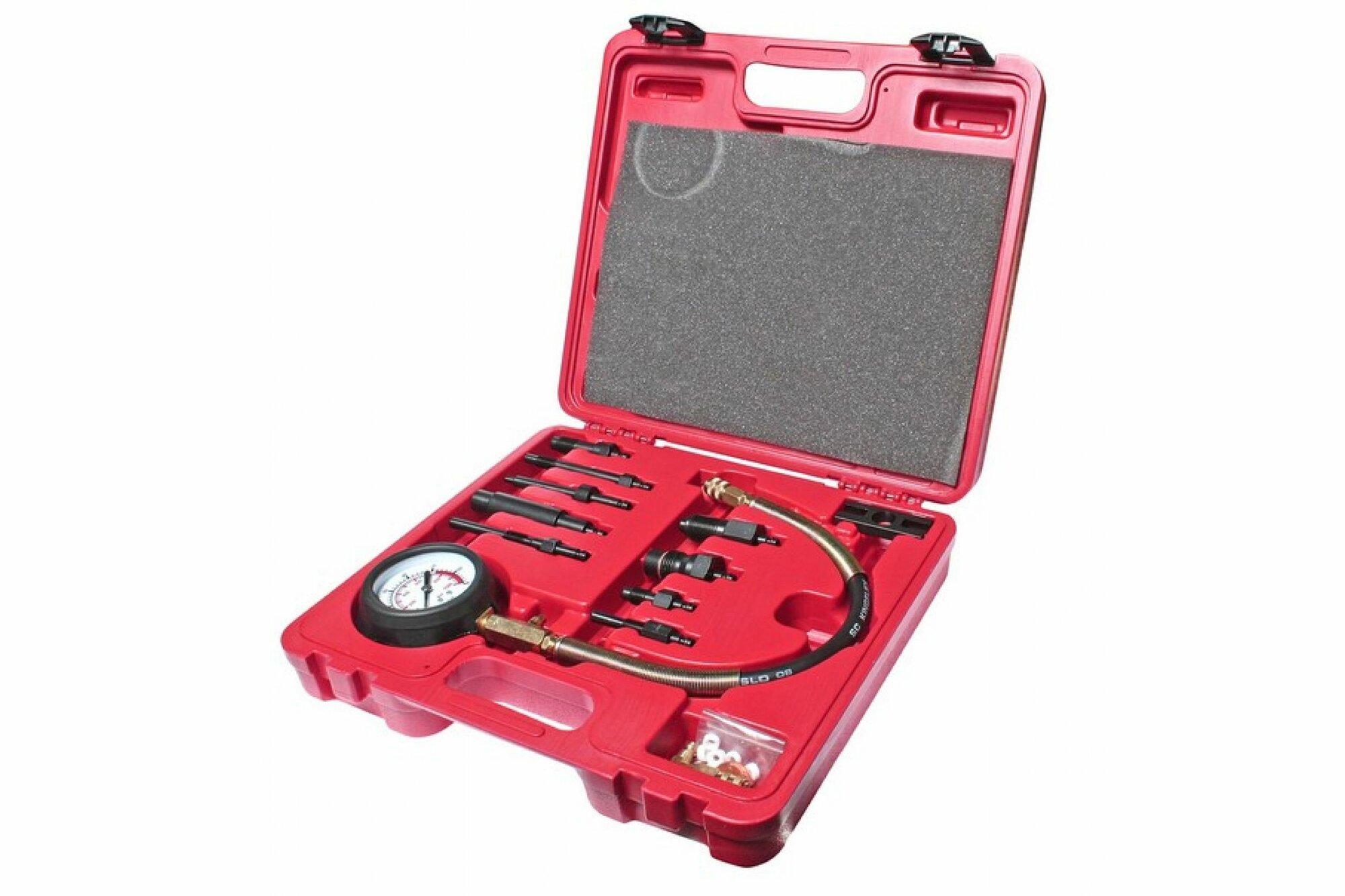 Компрессометр для дизельных двигателей с набором адаптеров JTC-1364