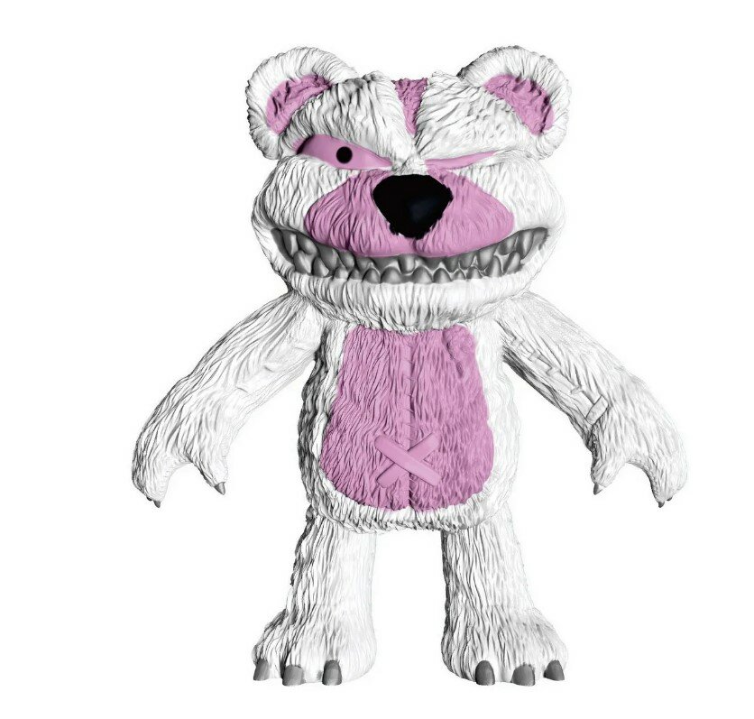 Фигурка-тянучка Stretchapalz Зловещие медведи. Аби, 14 см, светится в темноте 456606-1