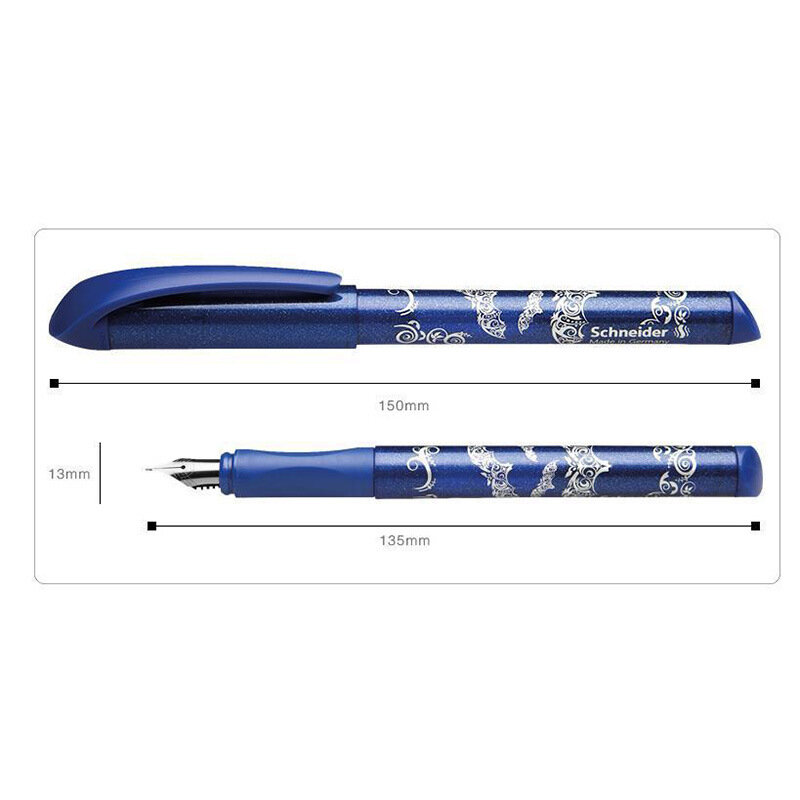 Ручка Schneider Bat EASY, для каллиграфии, 0,5мм, иридиевая, цвет корпуса Data pink