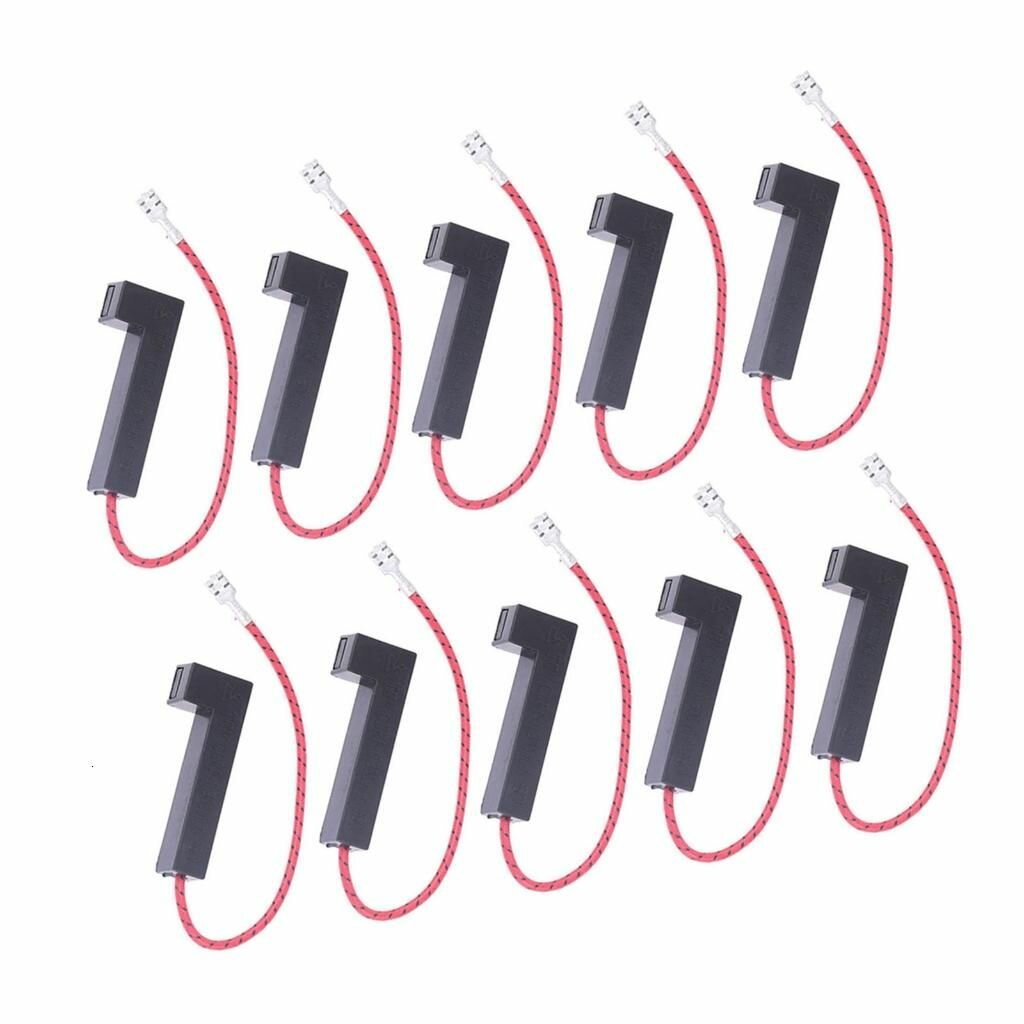 Набор предохранителей для микроволновки (10 шт), - 800mA