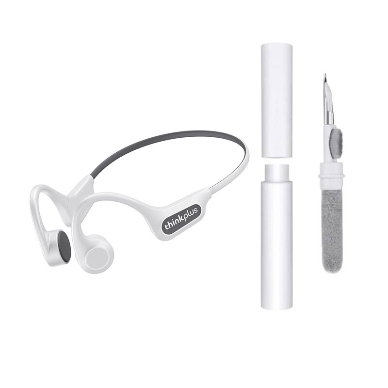 Беспроводные наушники Lenovo 5787472, белые, высокая качество звука, до 20 часов работы