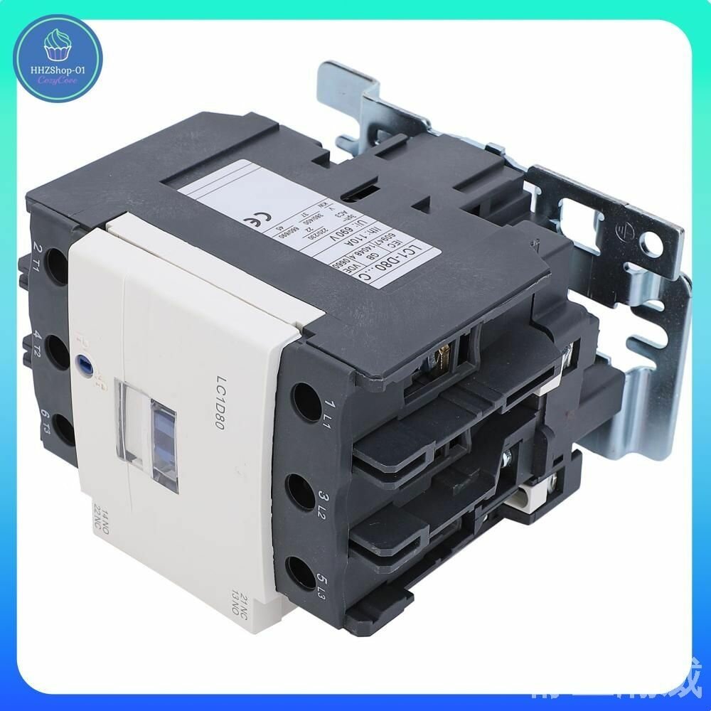 Эксклюзивный контактор LC1D80 80А, 220В катушка, 3 полюса, 5060 Гц