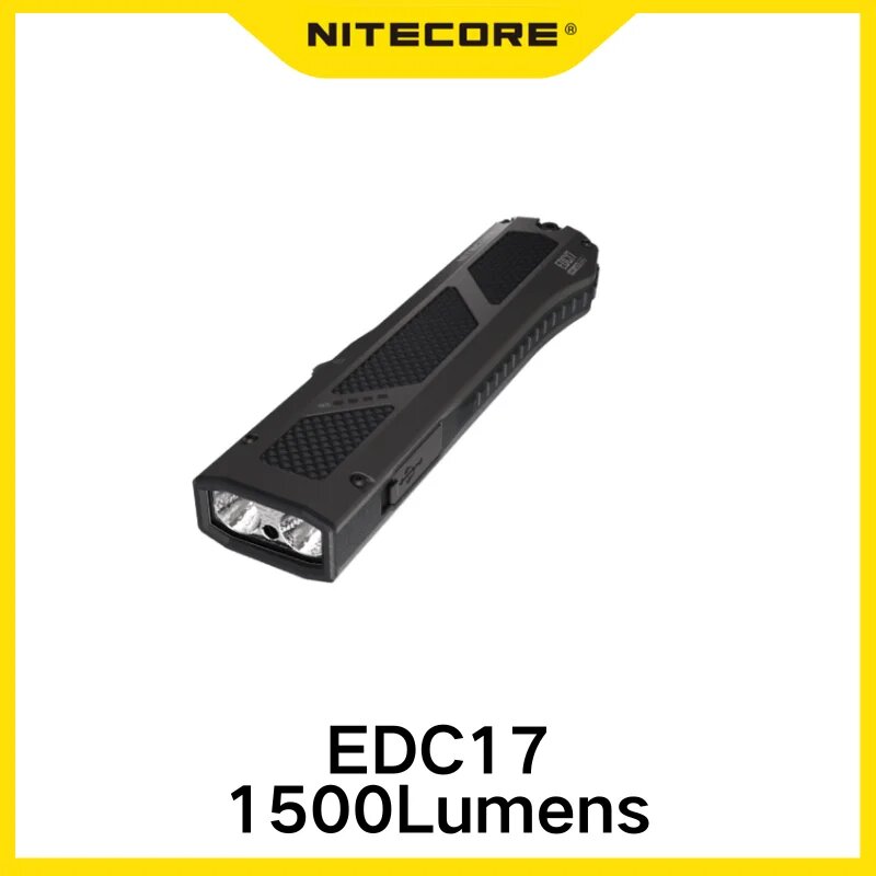 NITECORE EDC17 фонарик 1500 люмен Портативный яркий свет для открытого воздуха