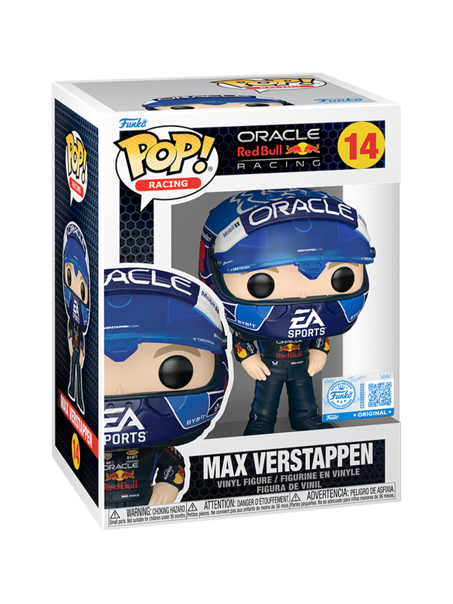 Фигурка Funko Pop! Max Verstappen with USA Helmet (14) Oracle Red Bull