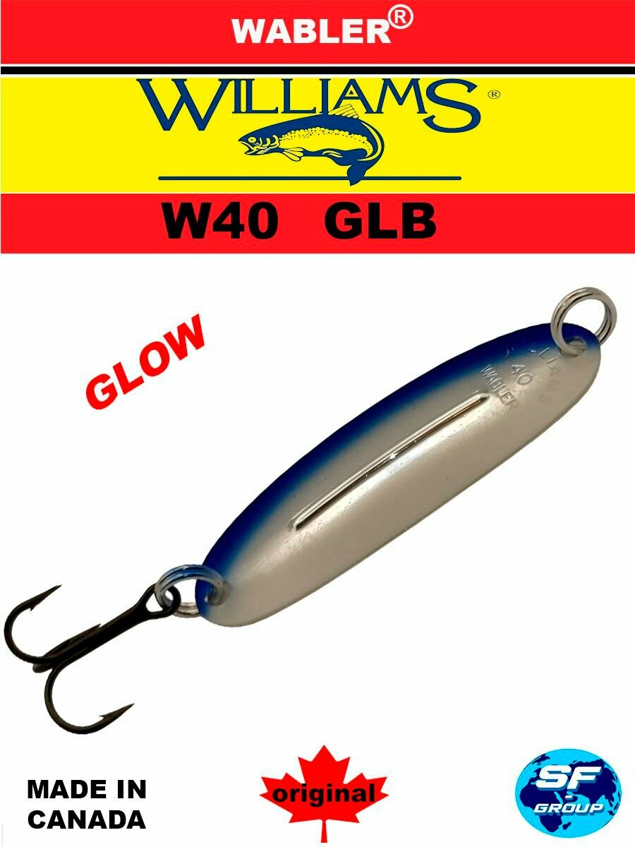 Блесны Williams Wabler W40GLB-GLB