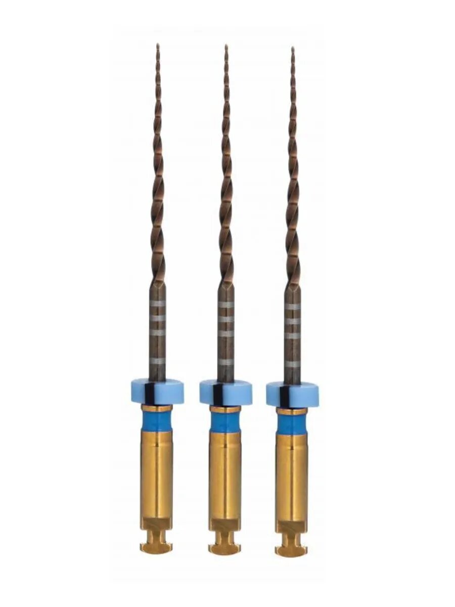 ProTaper Next X3/31 мм, 3 шт. - машинный файл NiTi, синие