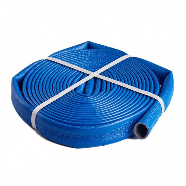 Изоляция для труб d18/4 мм 10 м синяя