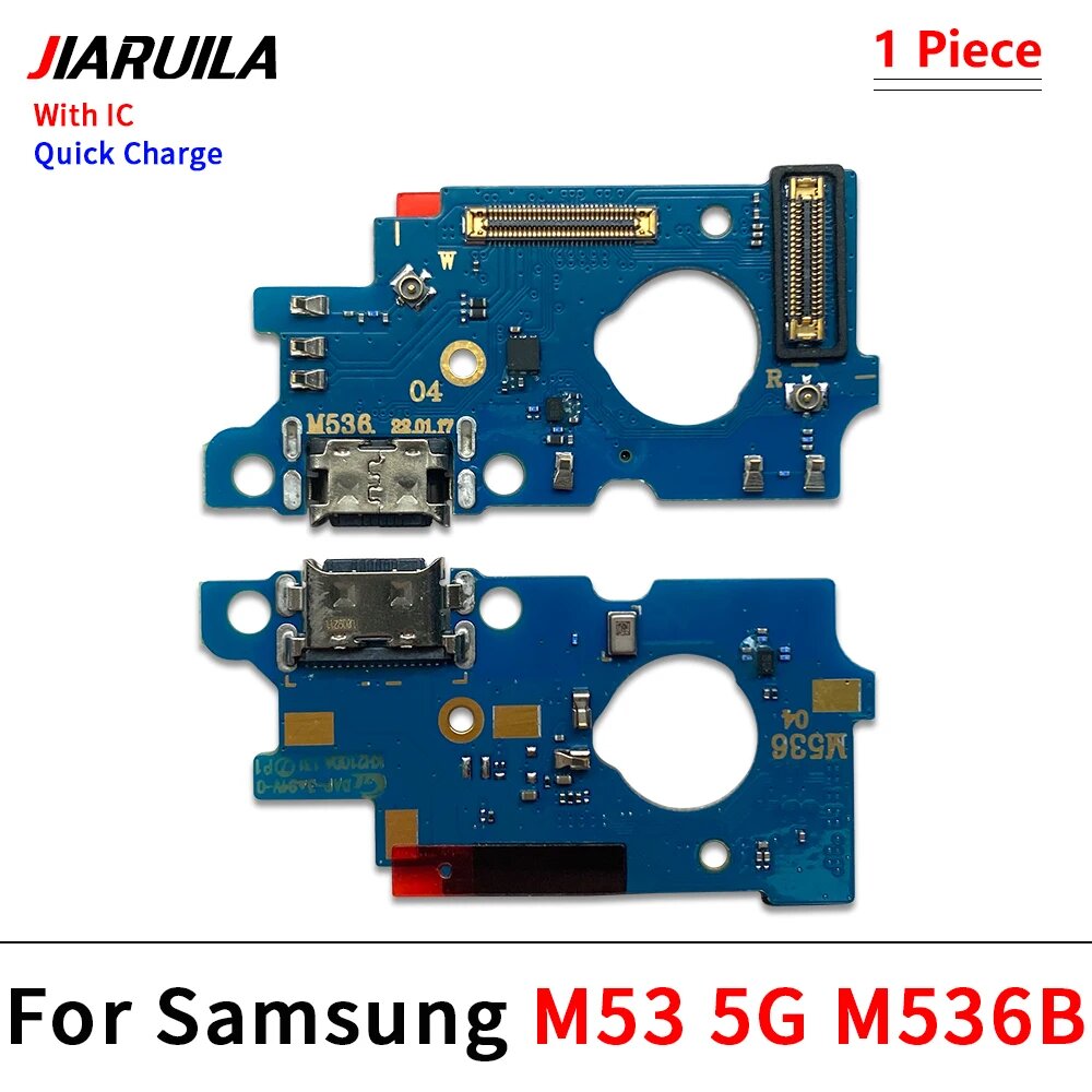 Новое USB-зарядное устройство, порт для зарядки, док-станция, плата микрофона, M53 5G With IC - A