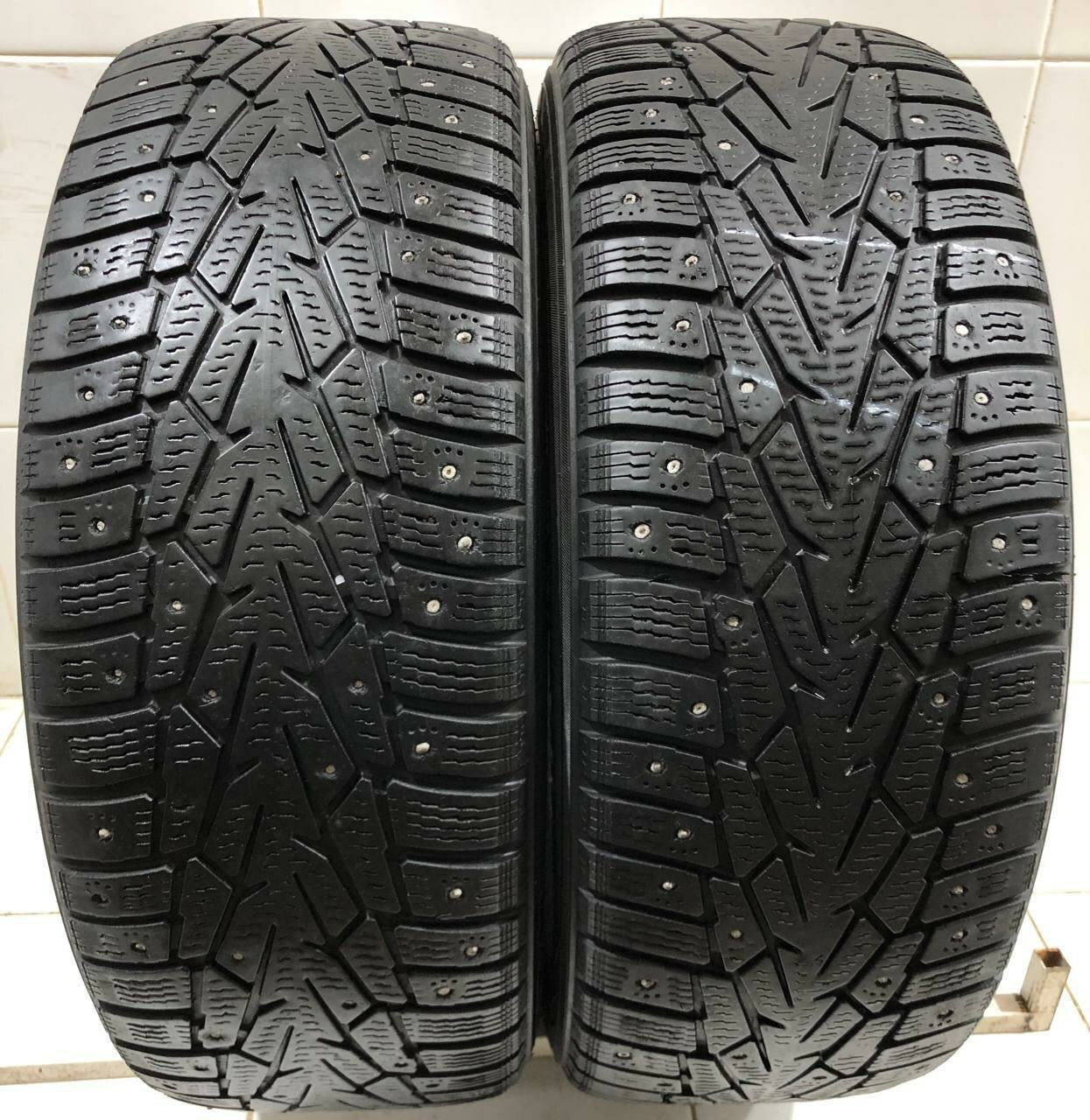 Зимние БУ шины шипованные Nokian Tyres Nordman 7 205/65 R16 38.0% износ T0154708