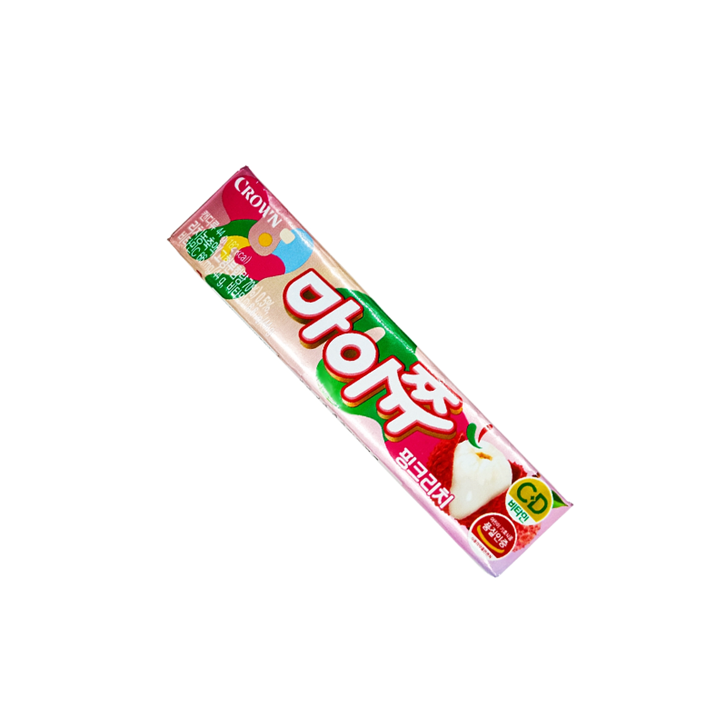 Жевательные конфеты Crown My Сhew со вкусом личи 44 г, Южная Корея