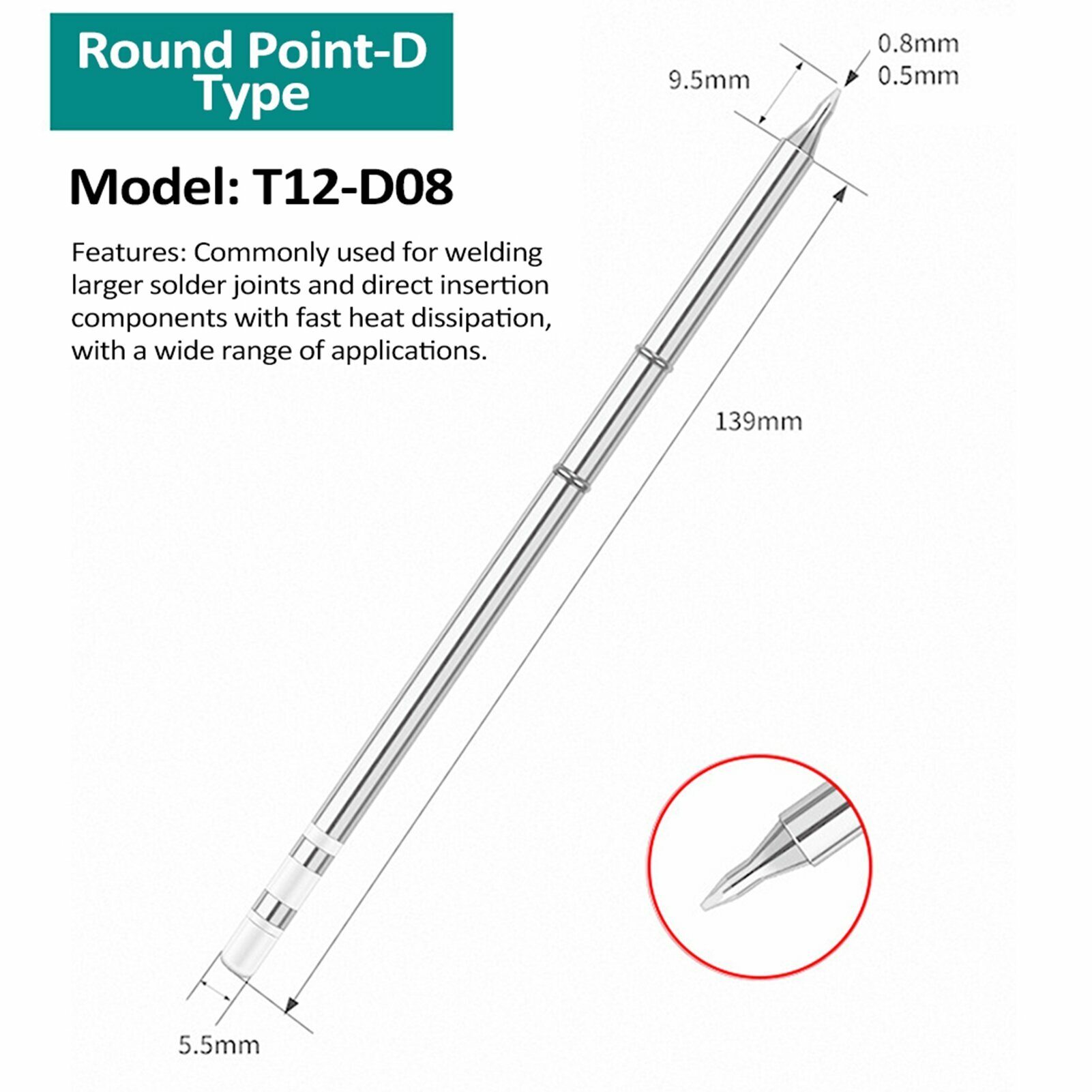 Жала T12 для паяльника, набор сменных наконечников, аксессуары для пайки, инструменты для ремонта