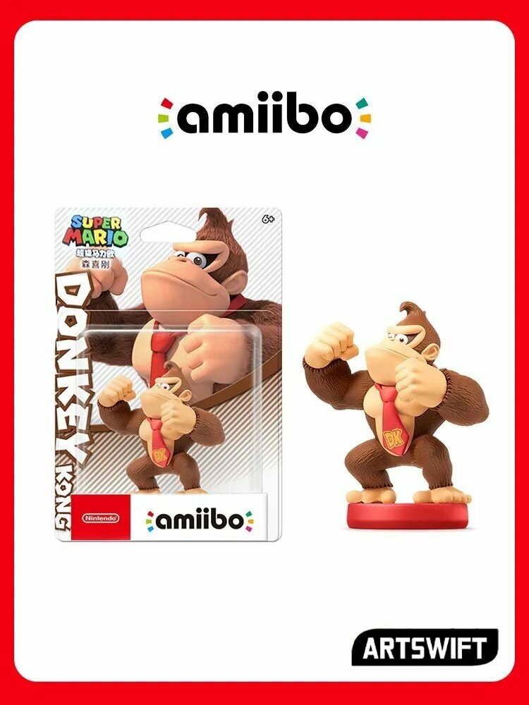 Nintendo amiibo Фигурка Донки Конг / Donkey Kong (Super Mario Collection) Asian Version ARTSWIFT