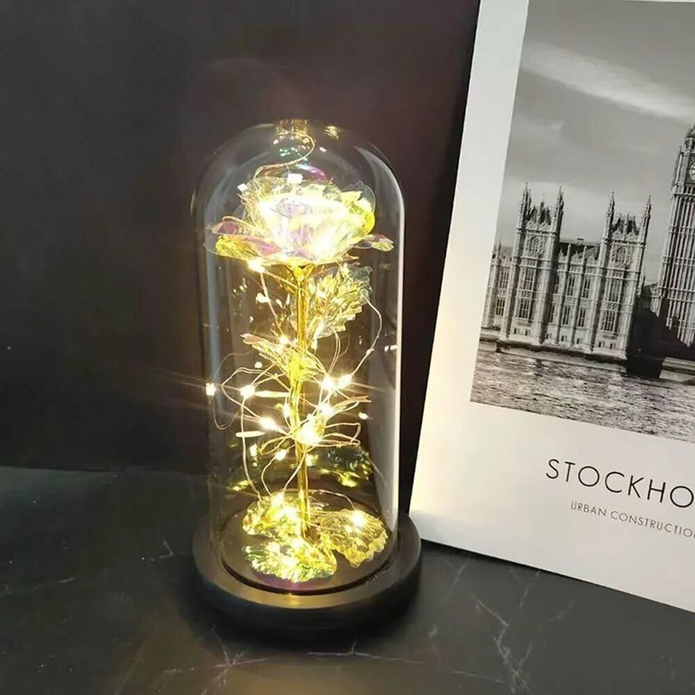 Характеристики: цветы в колбе/подарок подруге/Сувенир/роза в колбе/