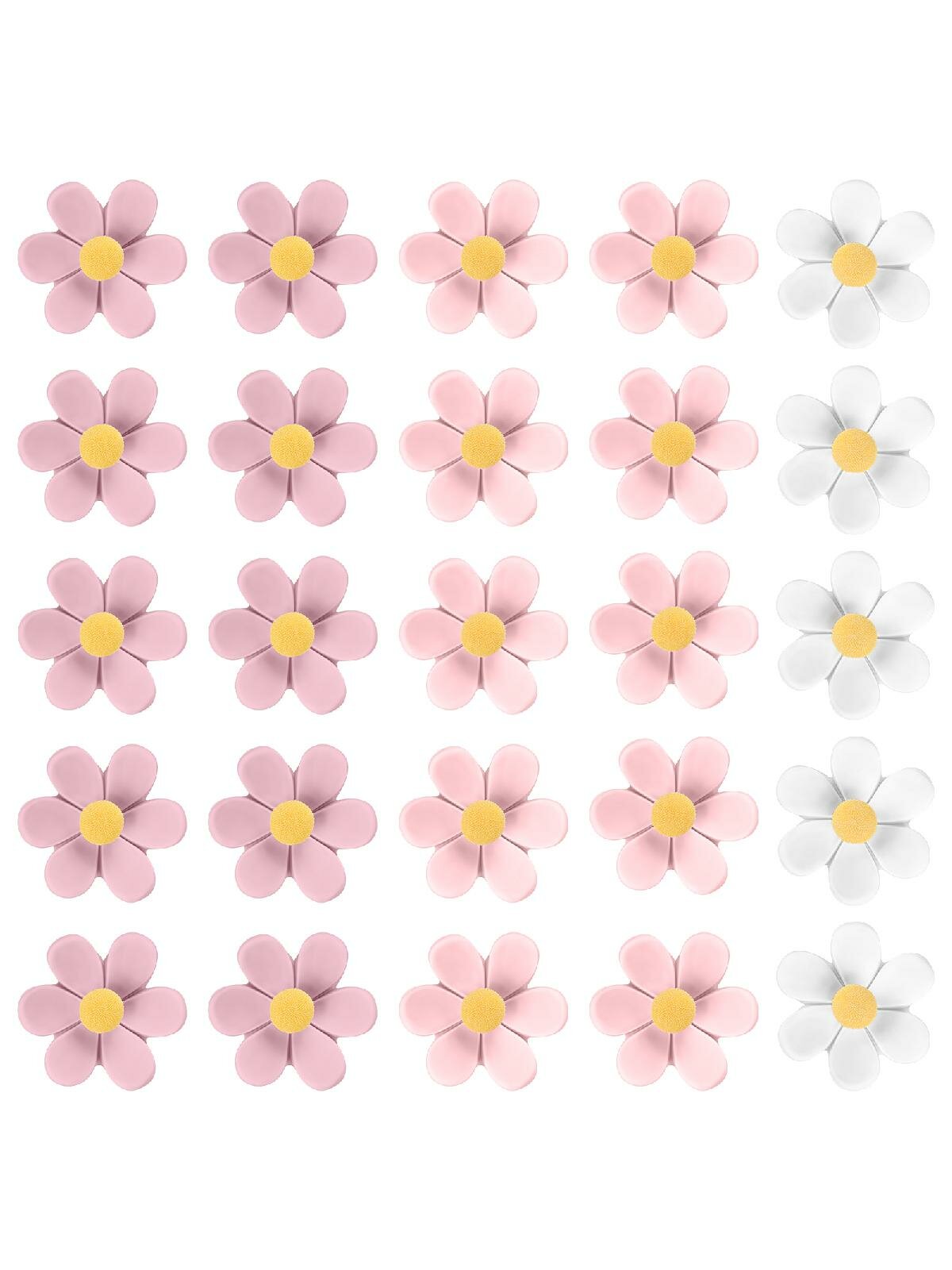 10/20/30 шт. Пробковая доска для заметок с цветочной головкой, кнопки для офиса, школы