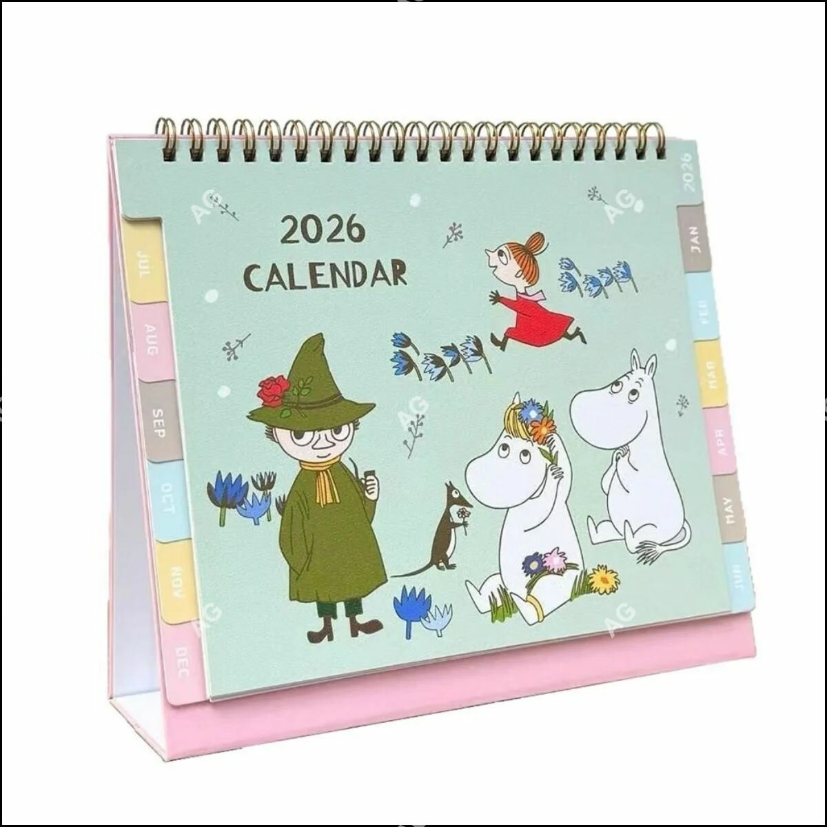 Настольный календарь Муми-троллей на 2026 год