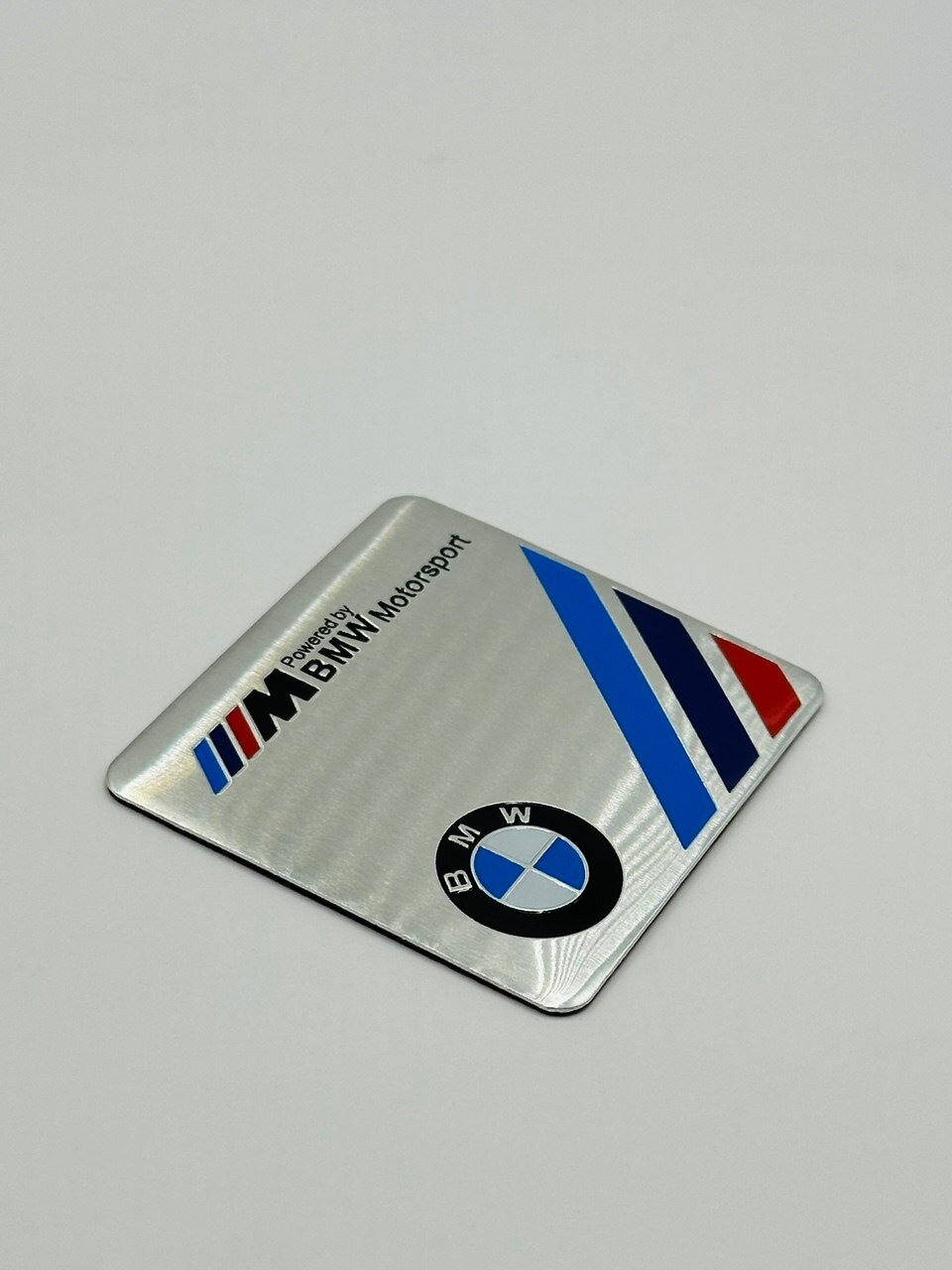 Шильдик надпись наклейка BMW MotorSport 6см