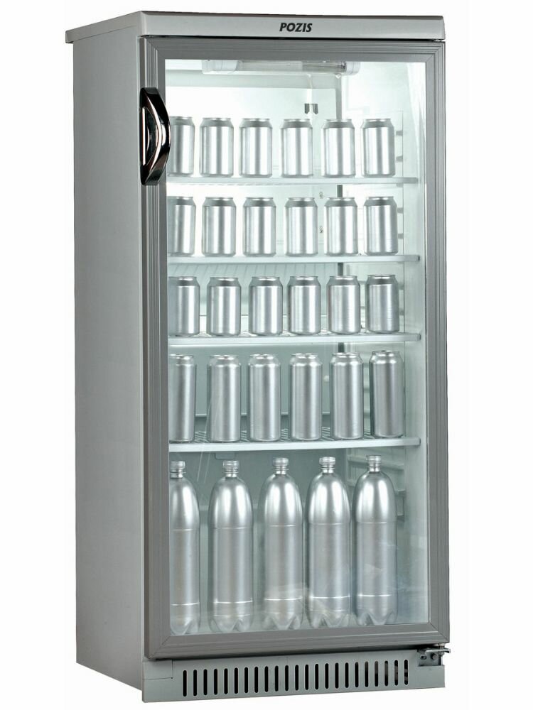 Холодильная витрина Pozis Свияга-513-6, серебристый