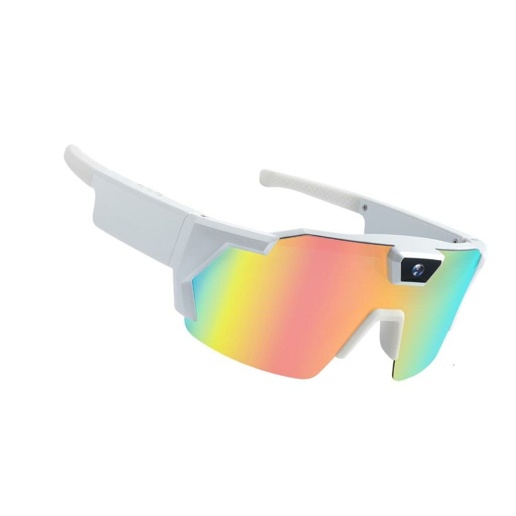 Умные ветрозащитные очки с камерой для велоспорта, Красочная модель B