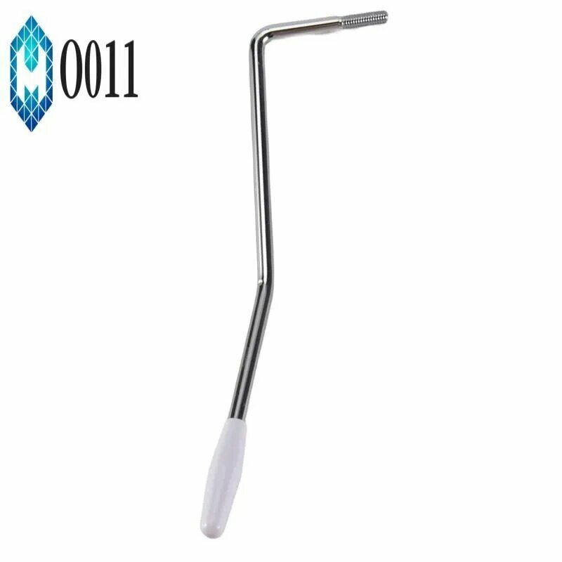 (A F V K) Серебряный стальной рычаг вибрато тремоло рокера 5,0 мм совместим с инструментов электрогитары