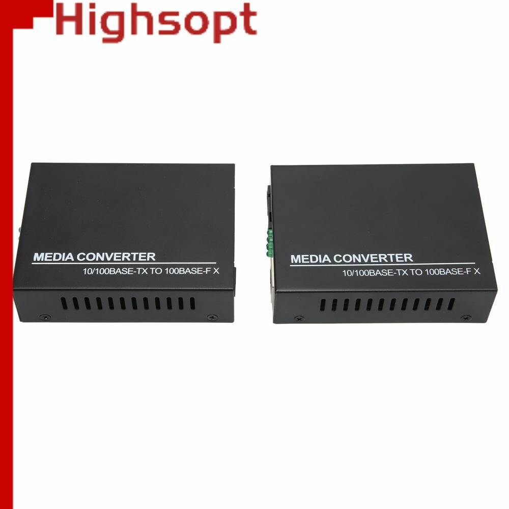 Медиаконвертер, металлический, для стабильной передачи данных