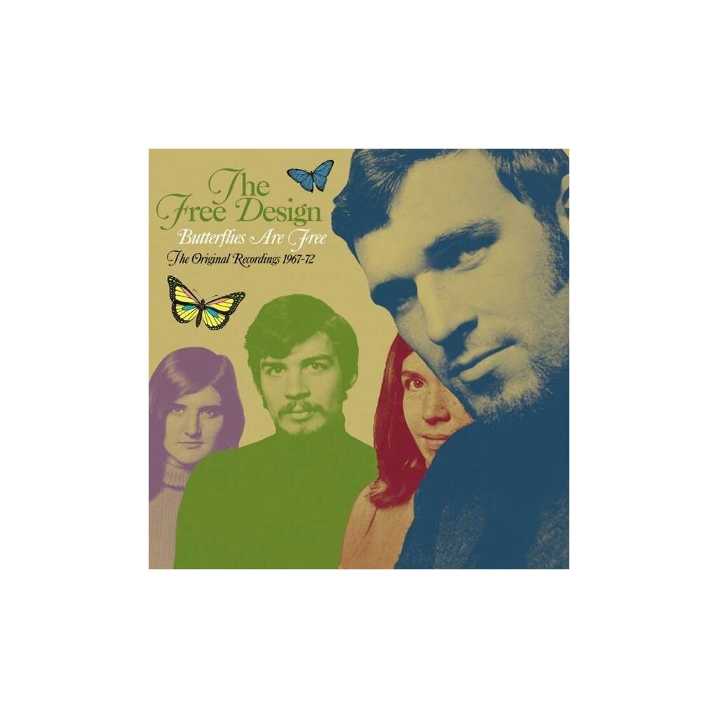 Диск FREE DESIGN - Butterflies Are Free: Original Recordings 1967-1972 (4 CD)