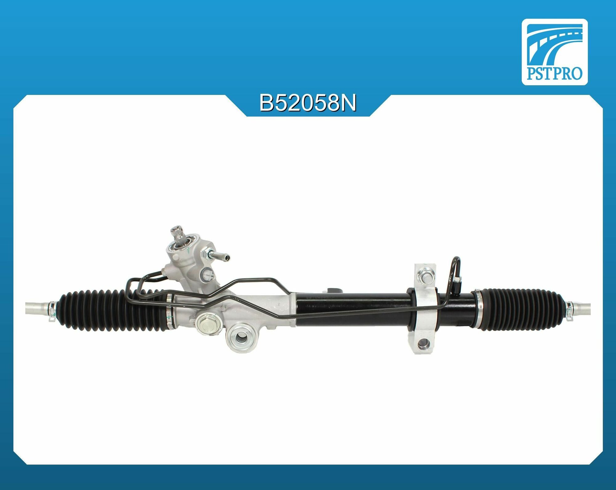 Рулевая рейка Nissan Murano 09.2002-09.2004 B52058N 4WD резьба тяг под наконечник M16×1,5мм